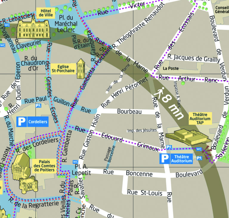Poitiers - imapping