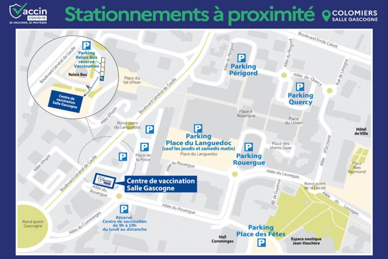 Une carte Vaccinodrome pour Colomiers - imapping